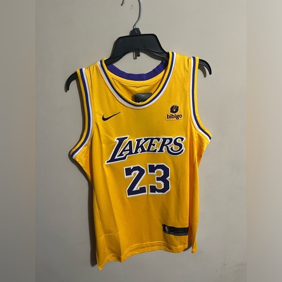 Nike | Shirts | Lebron James 23 Nba Lakers Home Jersey | Poshmark